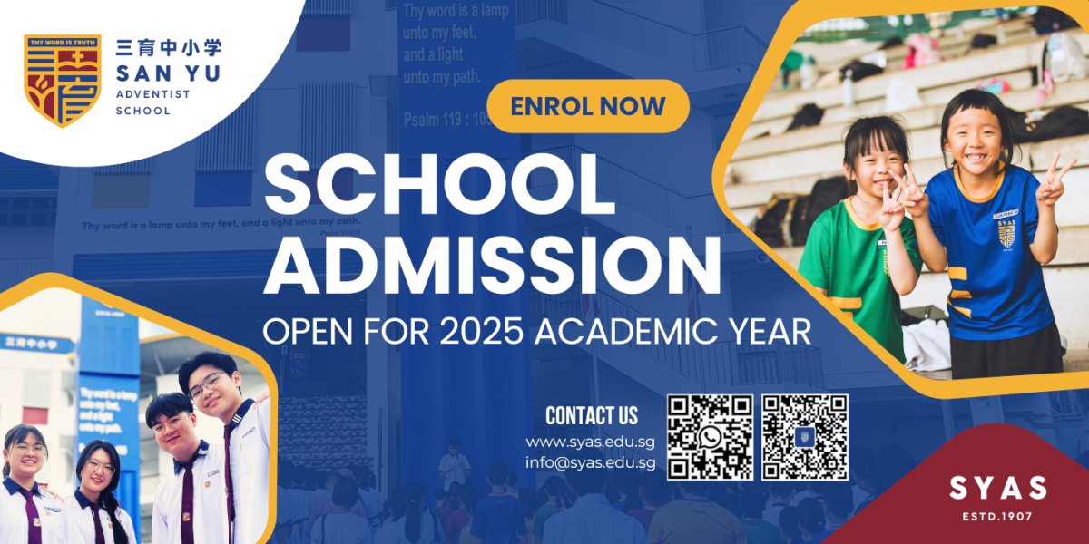 San Yu Adventist School (SYAS) | CPE registered private Christian ...